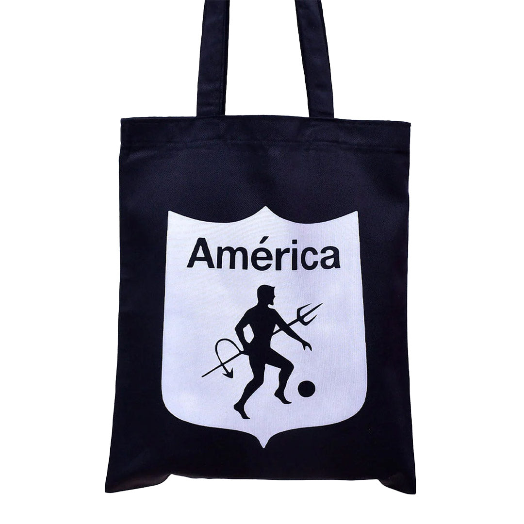 BOLSA TOTE DE DRILL NEG AMERICA – América de Cali BOLSA TOTE DE DRILL NEG AMERICA – América de Cali