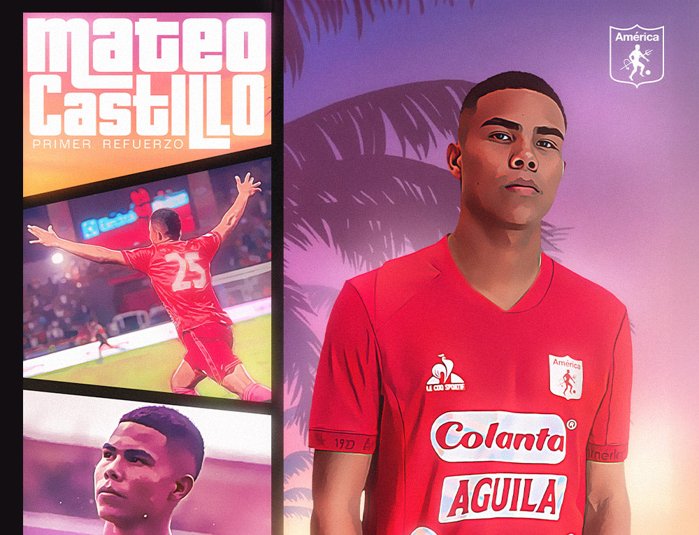 Mateo Castillo, nuevo refuerzo de América de Cali