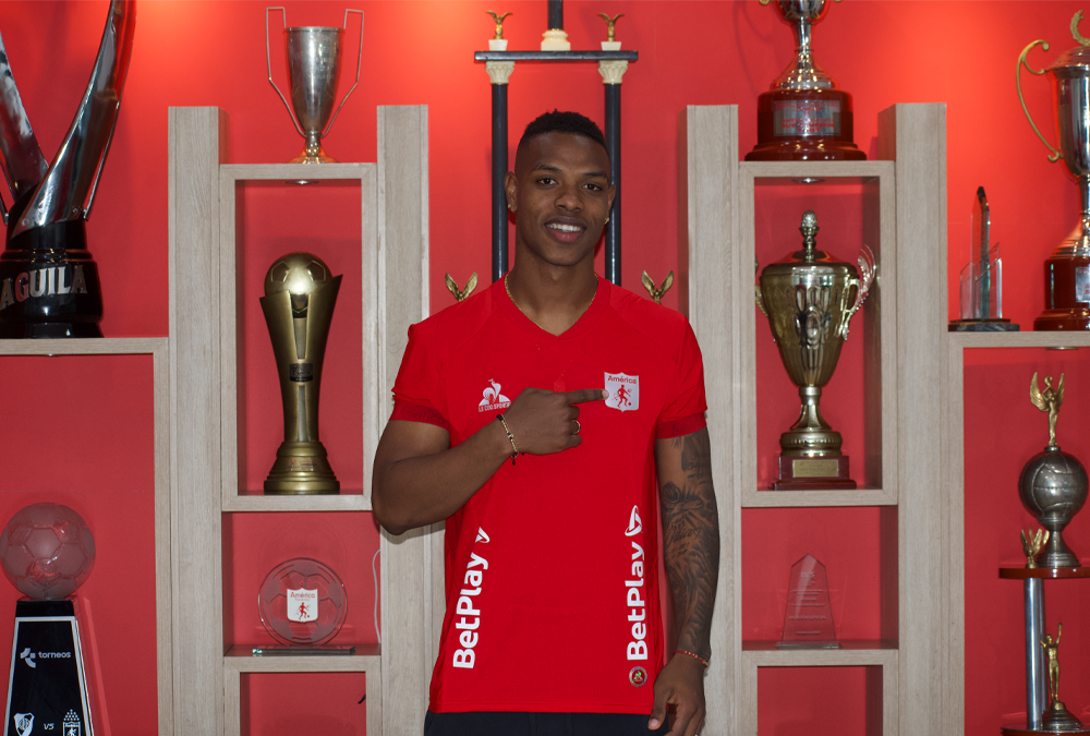 Jean Pestaña llega para defender la camiseta Escarlata – América de Cali